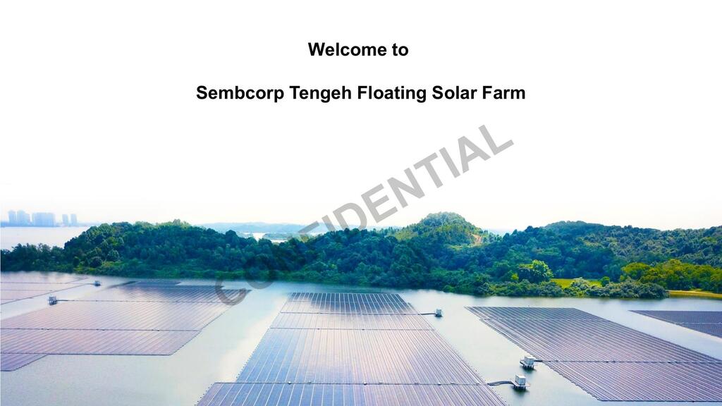 Sembcorp Tengeh Floating Solar Farm - AIBP ASEAN Innovation Retreat 20220705