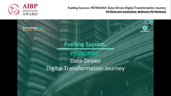 PETROLIAM NASIONAL BERHAD (PETRONAS) - Fuelling Success PETRONAS’ Data ...