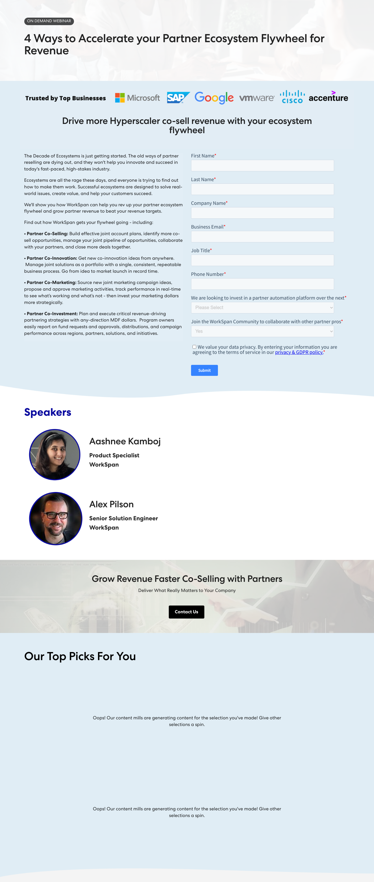 Webinar - 4 Ways to Accelerate your Partner Ecosystem Flywheel for Revenue