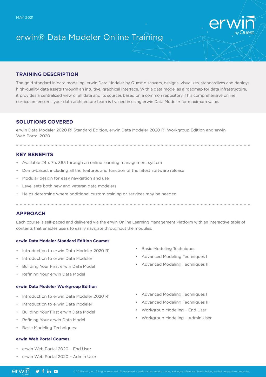 erwin Data Modeler Online Training