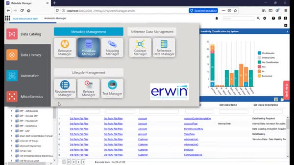 erwin Data Intelligence for Data Analysis