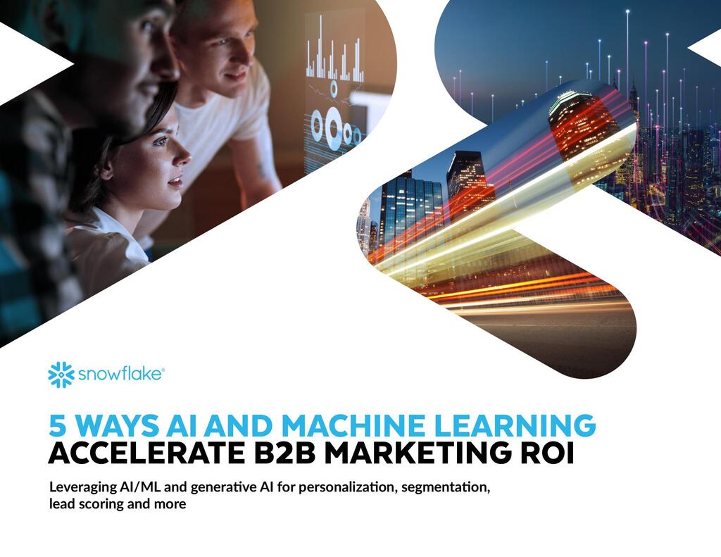 5 Ways AI and Machine Learning Accelerate B2B Marketing ROI