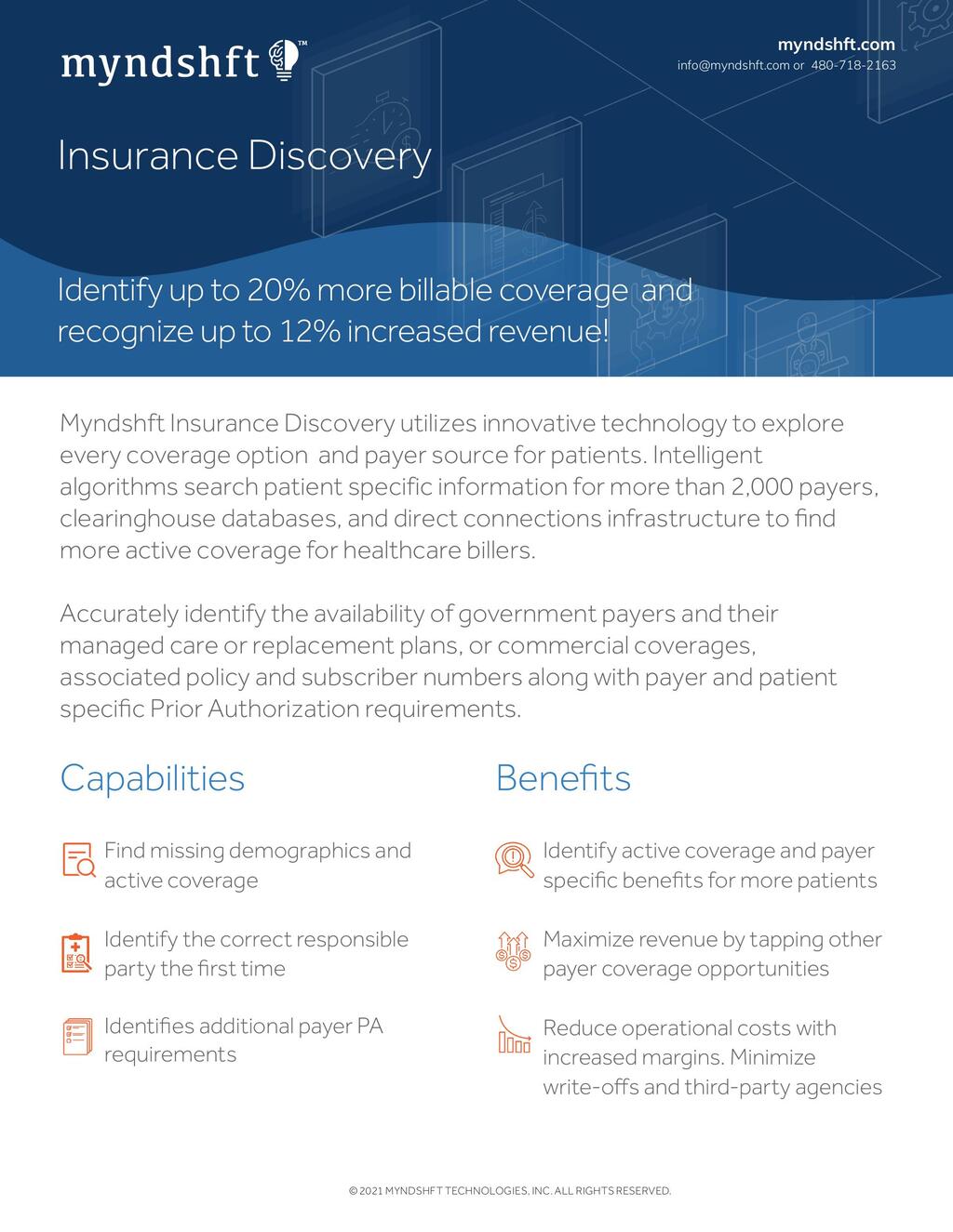 Insurance Discovery Overview