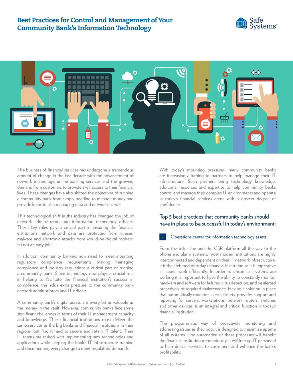 Best Practices for Banking IT