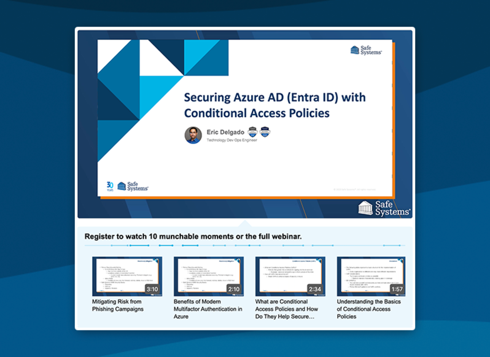 Securing Azure AD with Conditional Access Policies